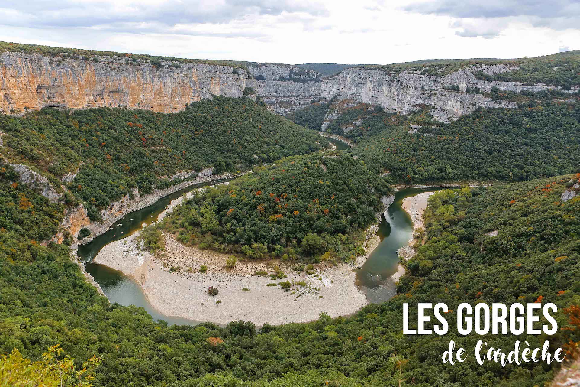 gorges de l ardeche - On met les voiles | Blog voyage en France et ...